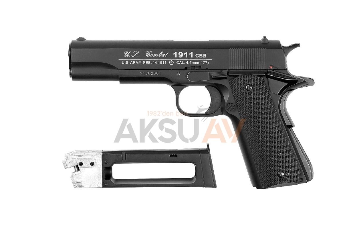 ASG Tanfoglio Witness 1911 US-Combat Blowbackli Havalı Tabanca
