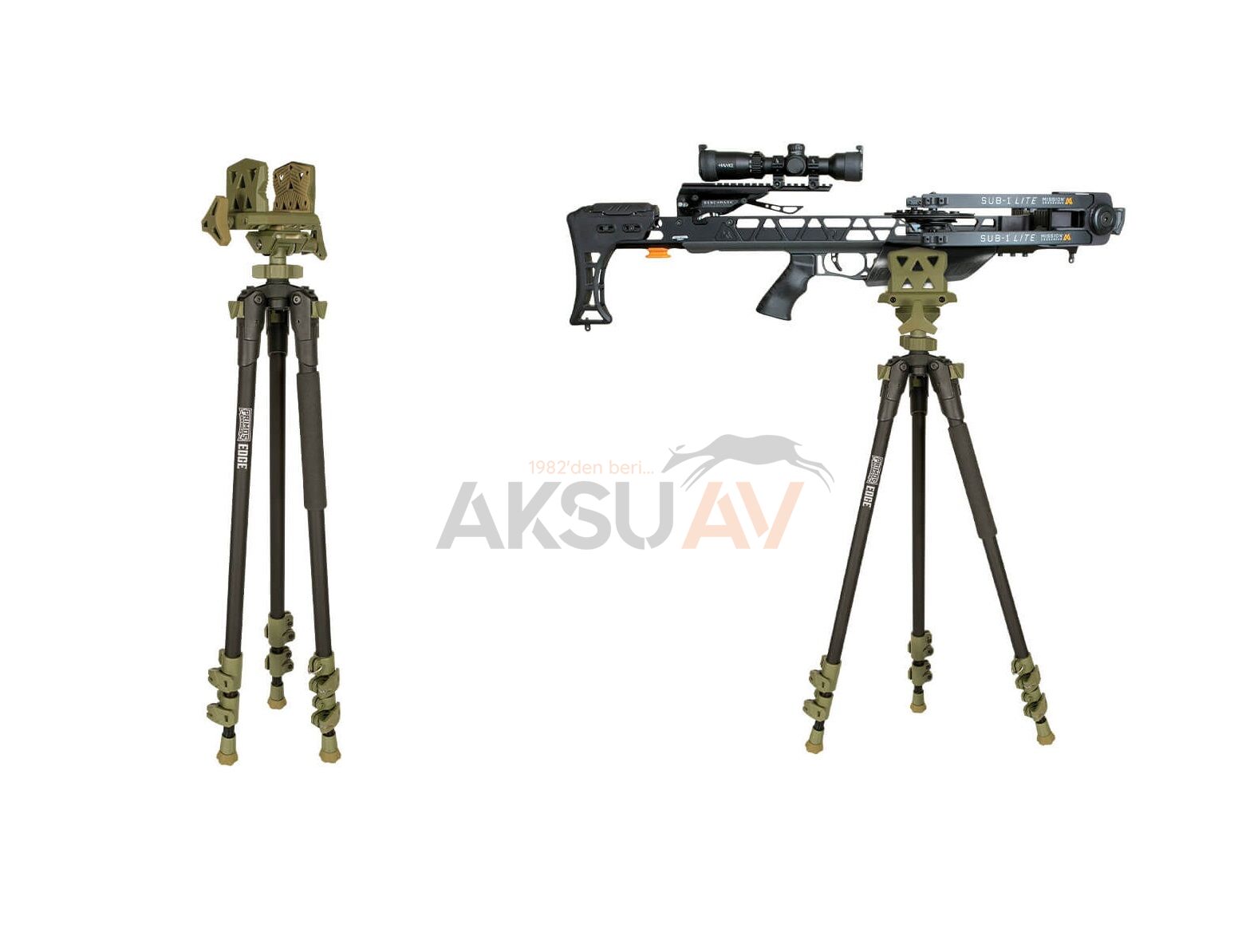 Primos Edge Alüminyum Tripod Shooting Gun Clamp