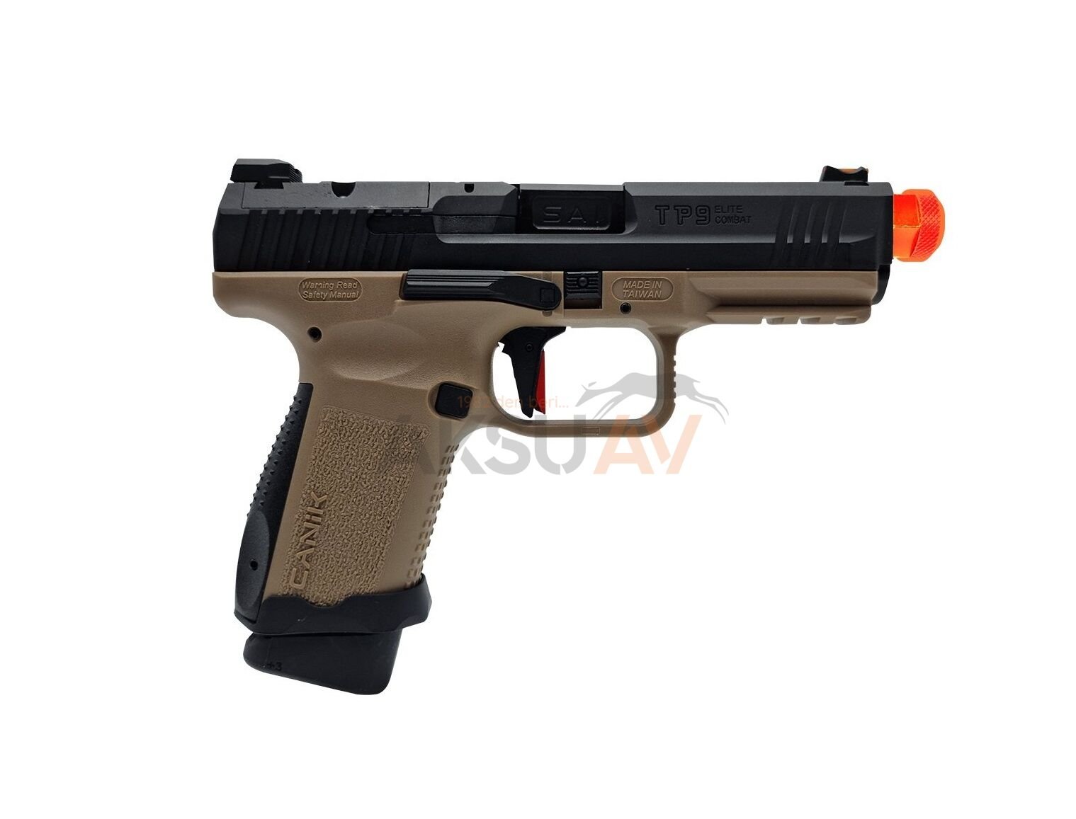 Canik TP9 Elite Combat Sahra Siyah AirSooft Tabanca